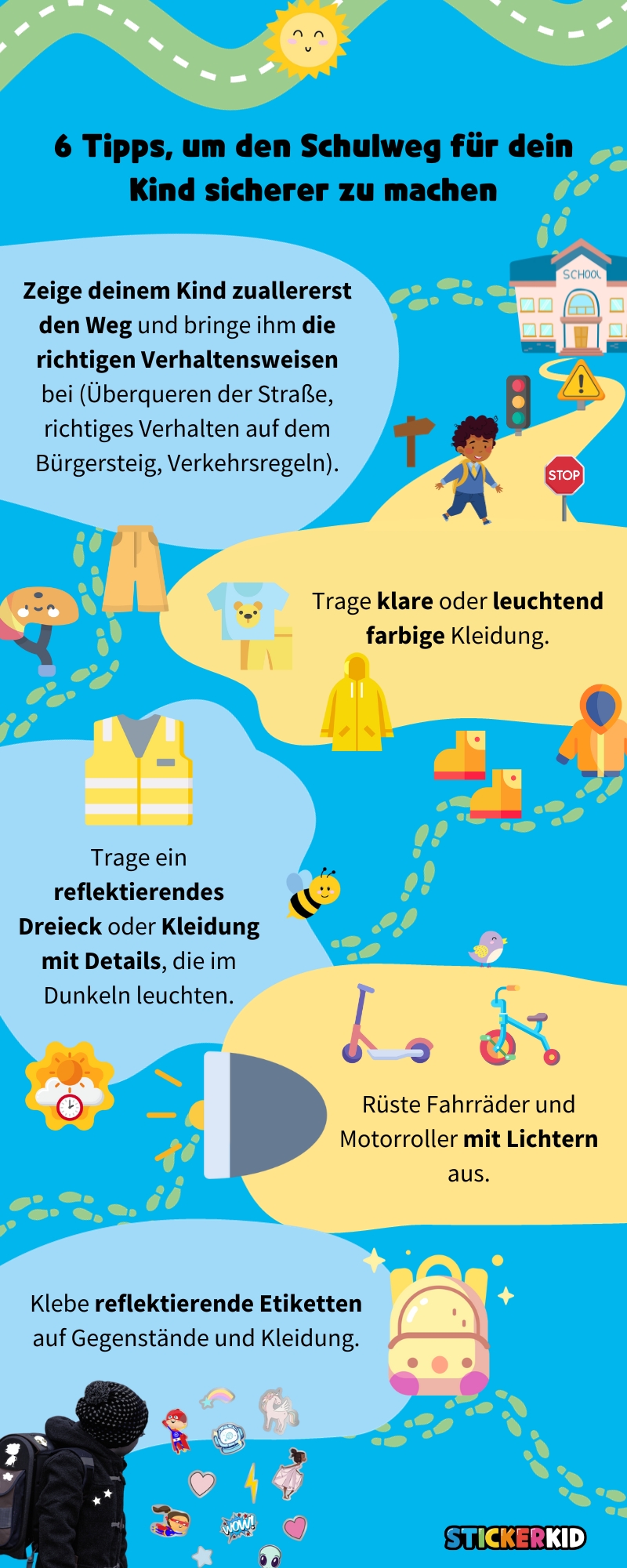 Unsere 6 Tipps für einen sicheren Schulweg - Blog