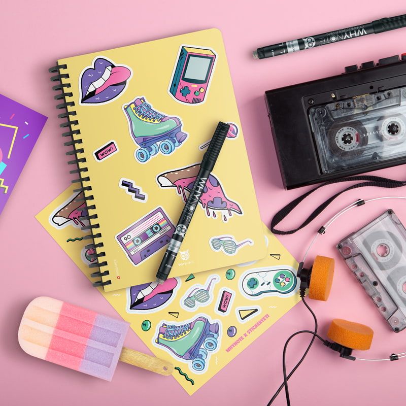 Wiederverwendbarer Notizblock zum Personalisieren | stickerkid.de